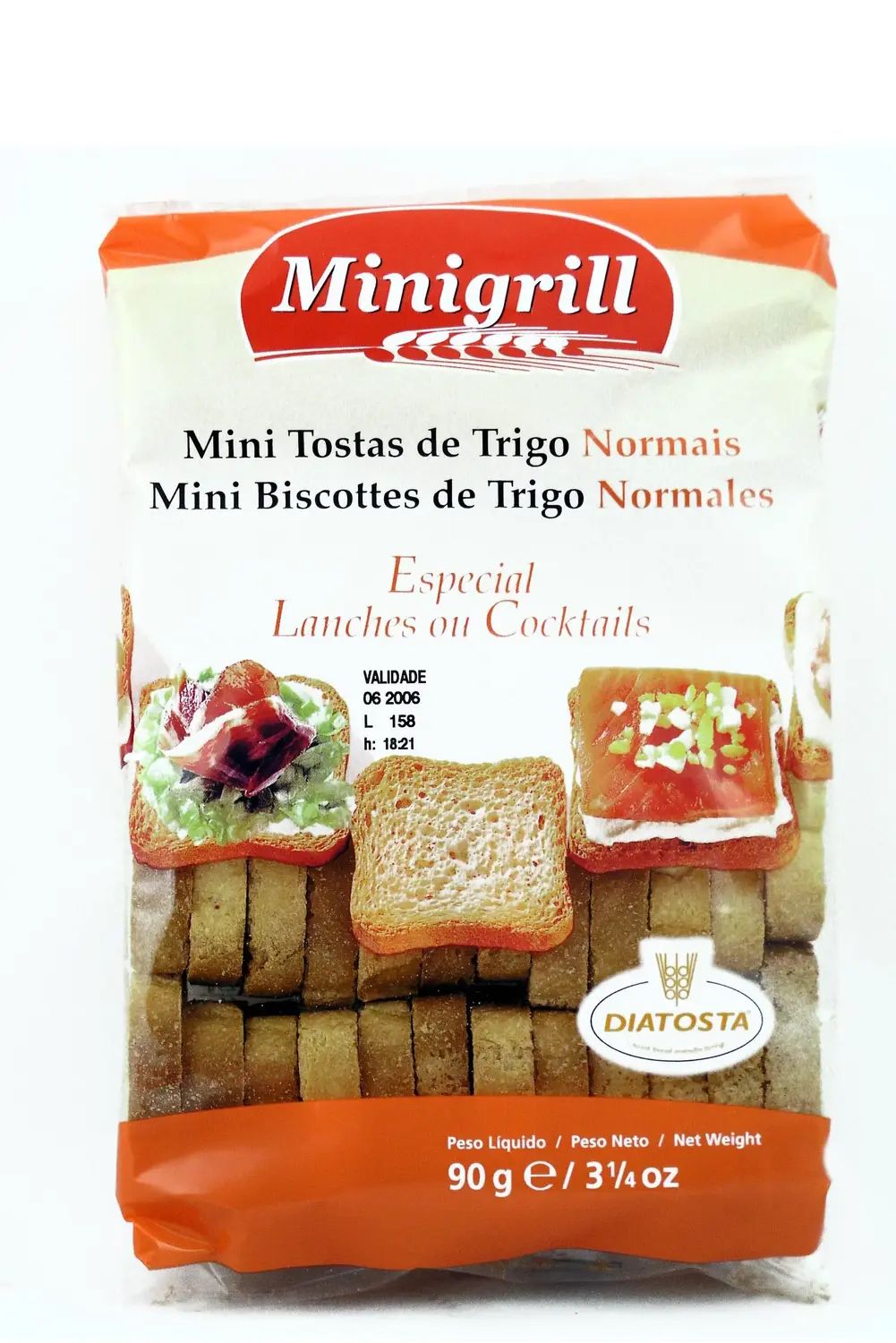 Mini toast Diatosta bisquits - Fullhouse